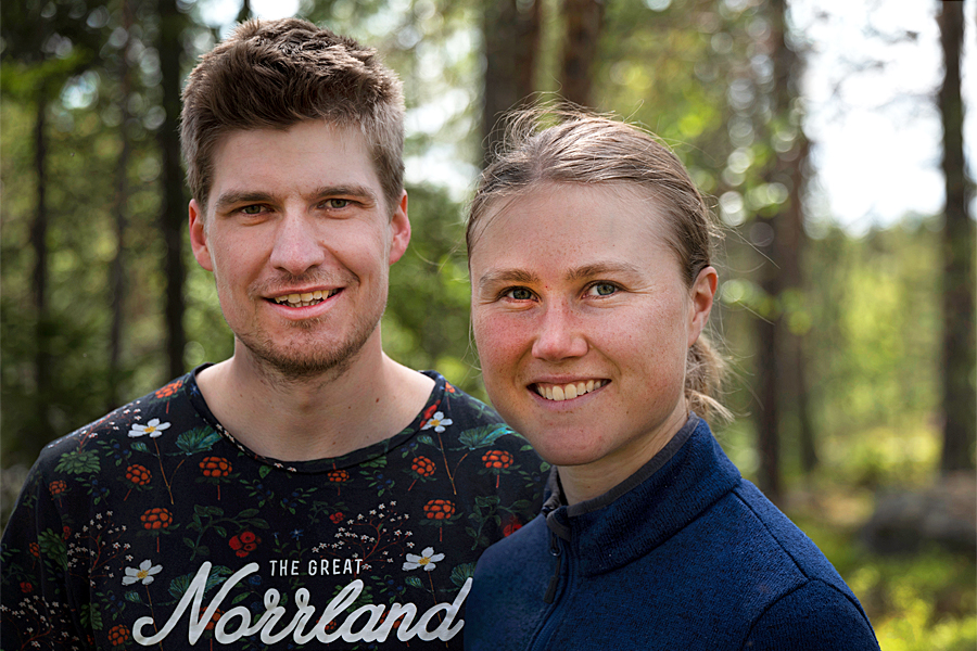 Gröna jobben blomstrar i Norra Sverige – nyinflyttade skidparet ...